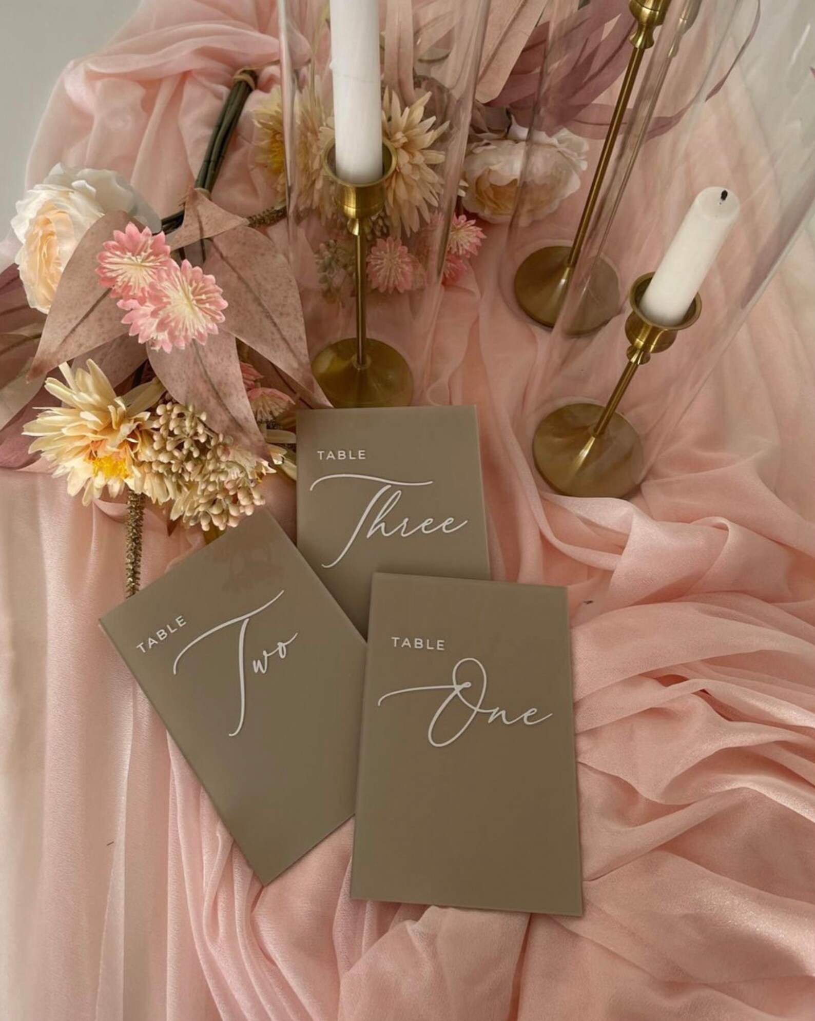 Acrylic Table Numbers - Etsy
