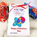 Ring Pop Valentine Printable | Ring Pop Treat Tag | Kids Valentine ...