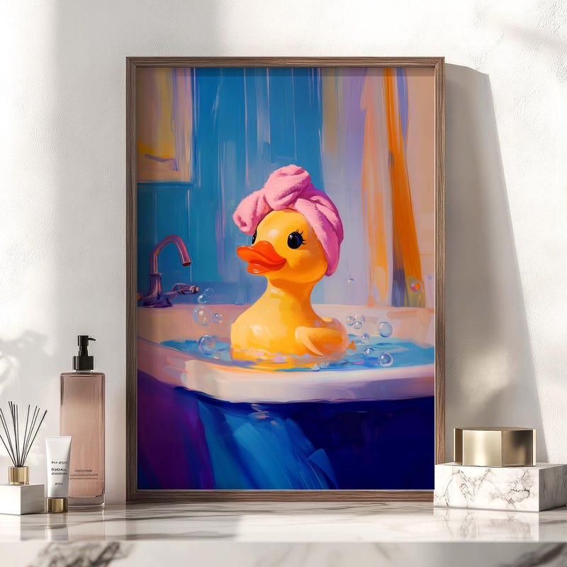 Rubber Duck Bathroom - Etsy