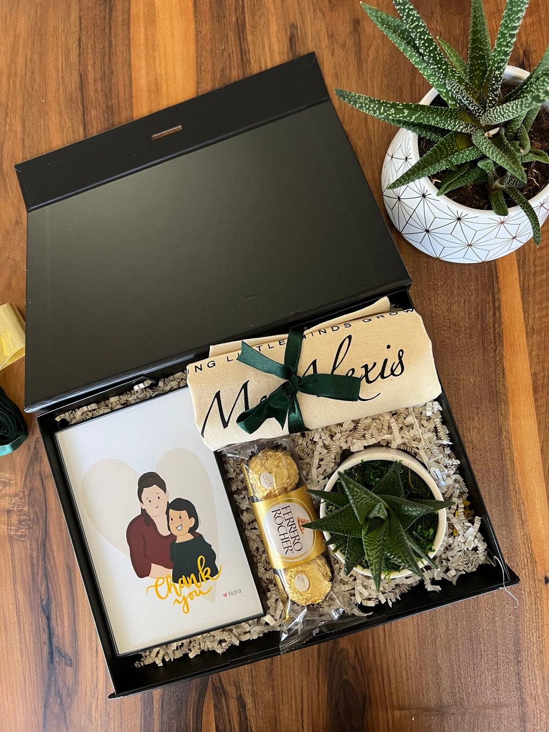 Personalized Teacher Appreciation Gift Hamper - Etsy