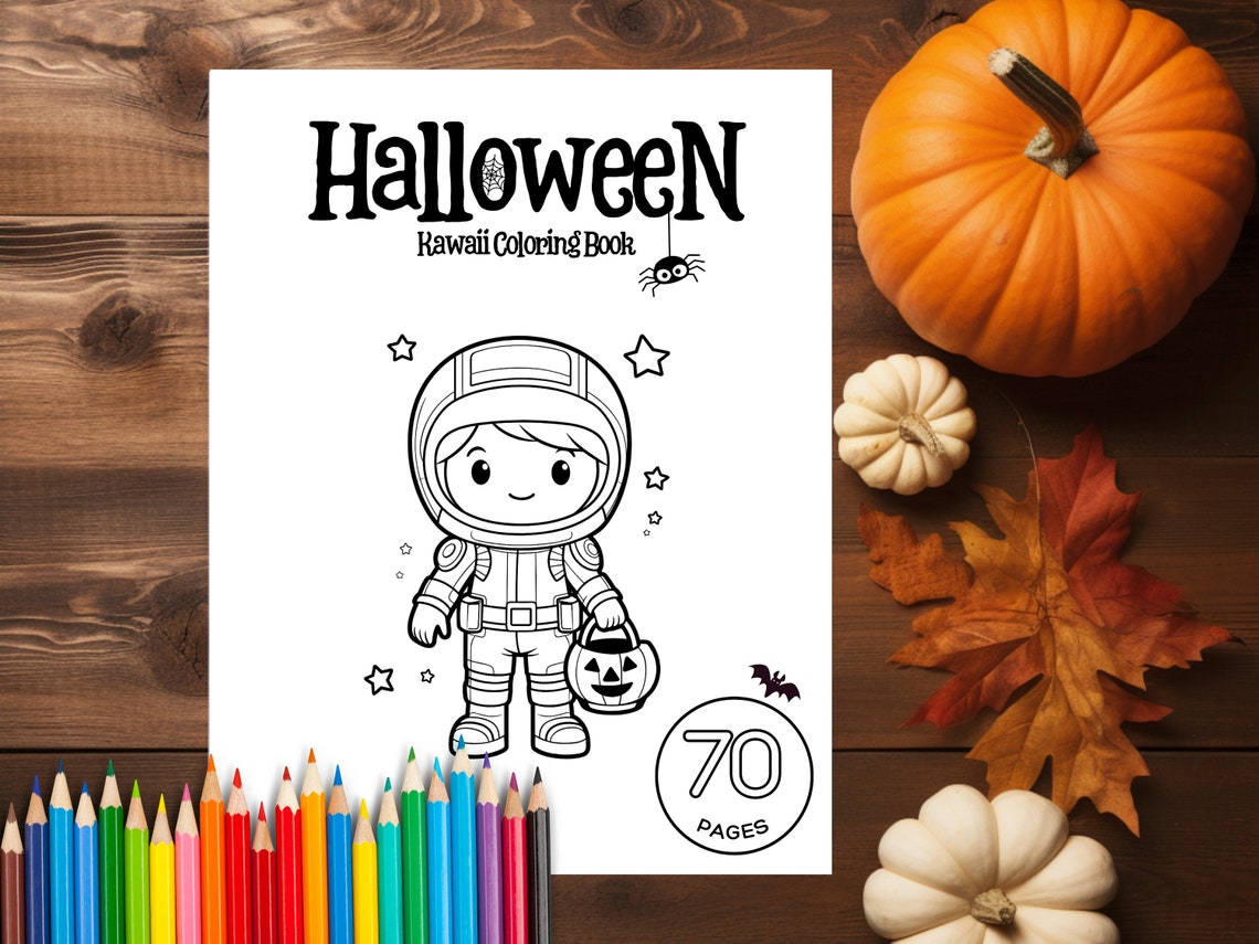 70 Kawaii Halloween Coloring Pages | Cute Kawaii | Kids Coloring Book ...