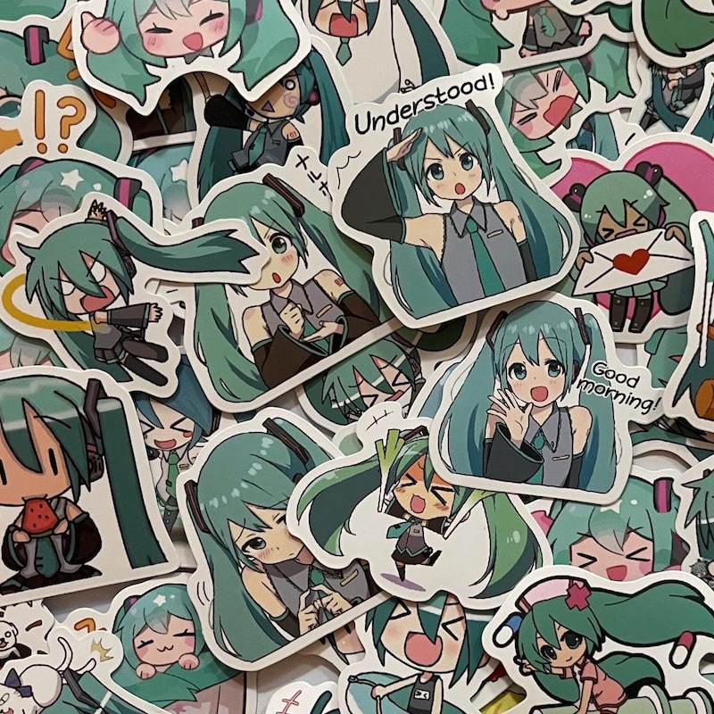 Hatsune Miku Sticker - Etsy