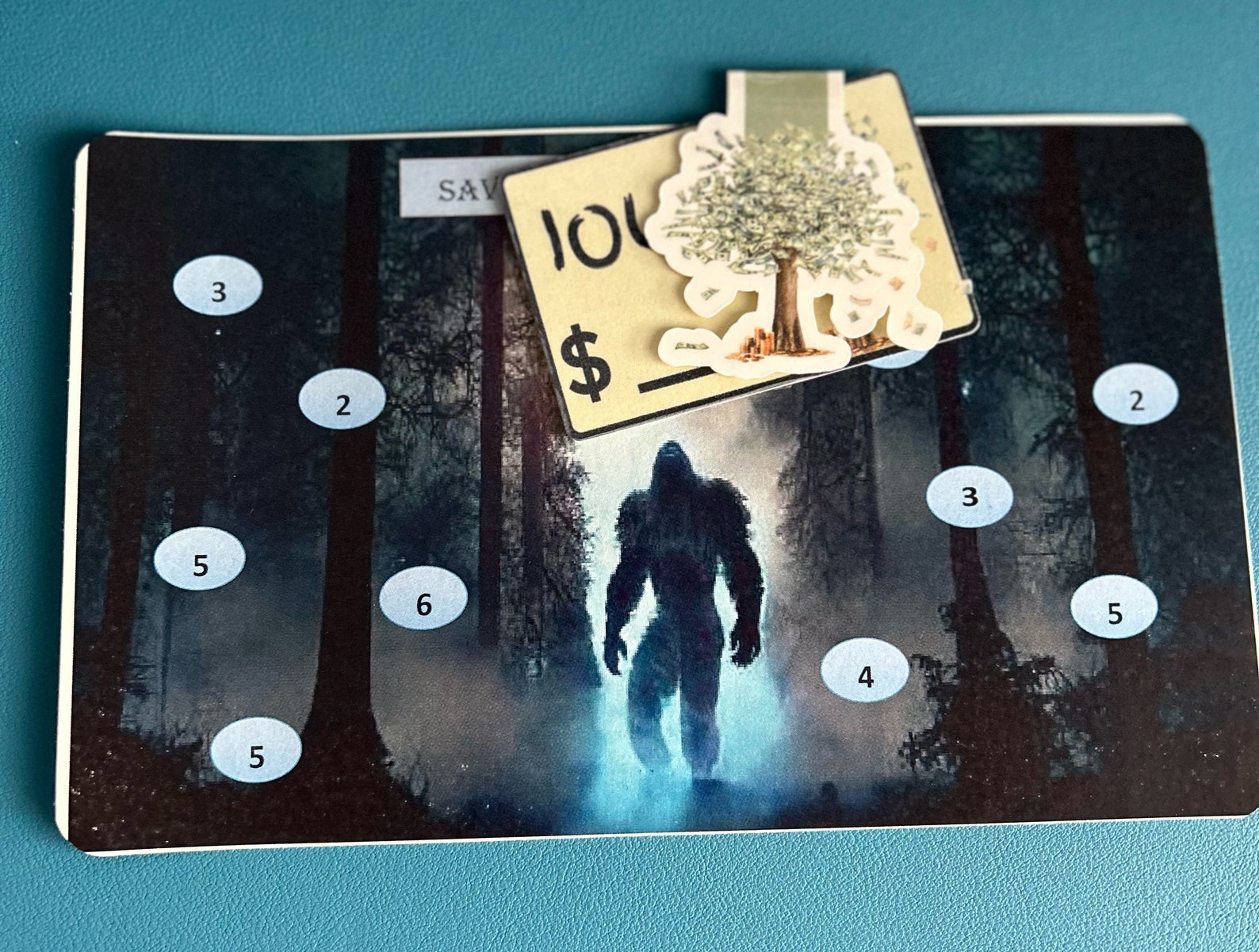 IOU Slip, Cash Stuffing, Cute IOU Slip and Magnetic Bookmark - Etsy