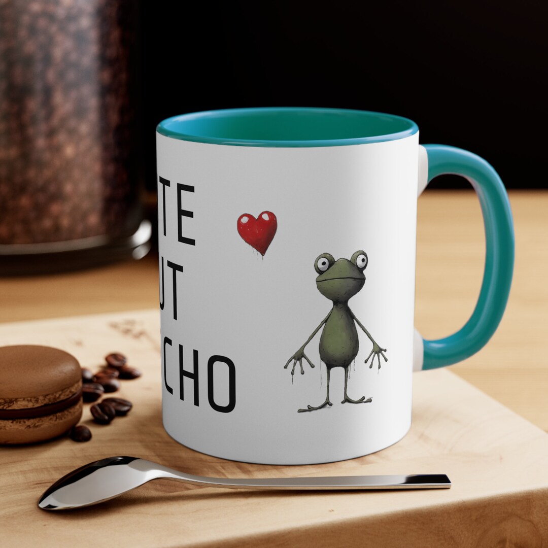 Frog Mug as Meme Mug Frog and Toad Coffee Mug With the Quote of 'cute ...