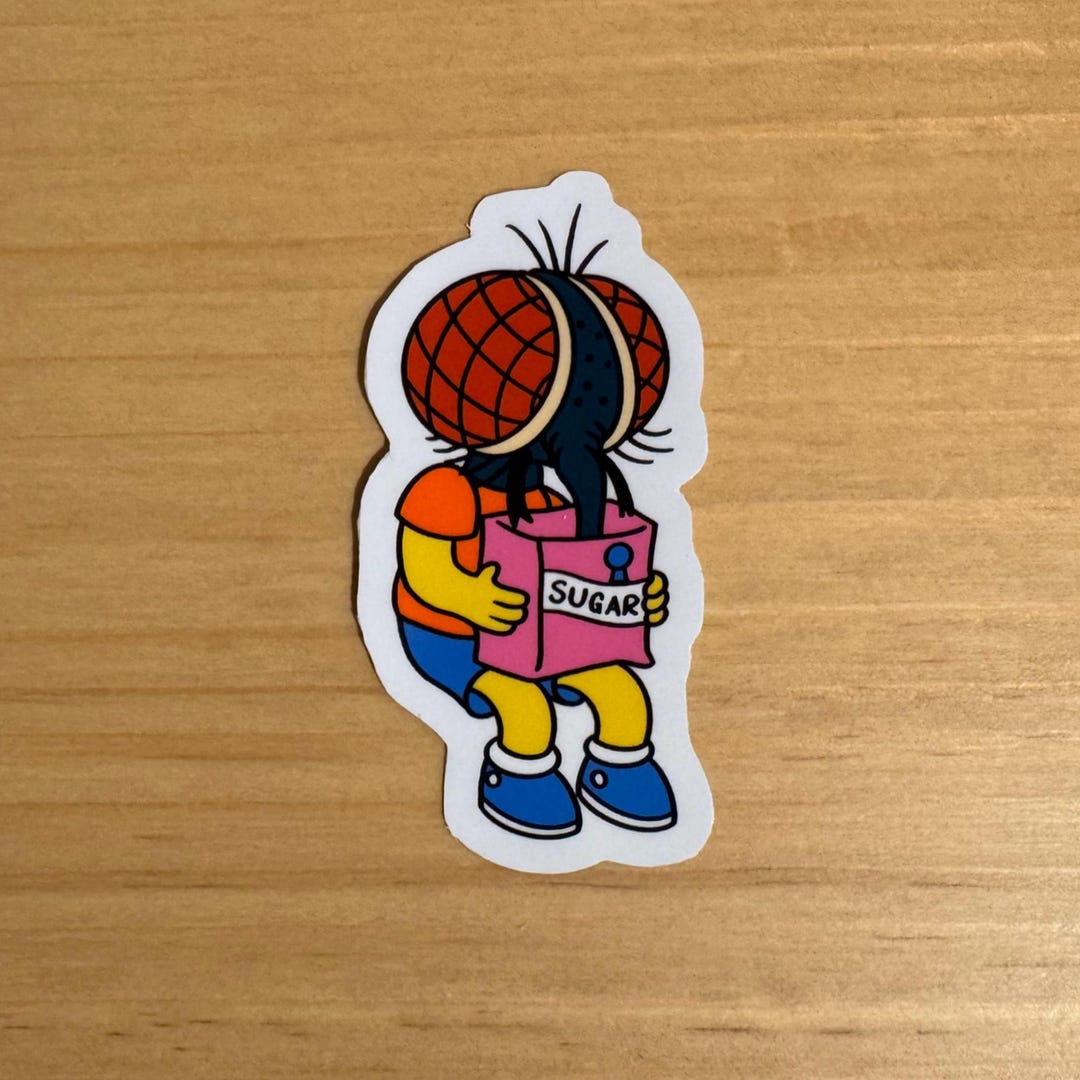 Simpsons Treehouse of Horror Bart the Fly Strong Vinyl Sticker - Etsy