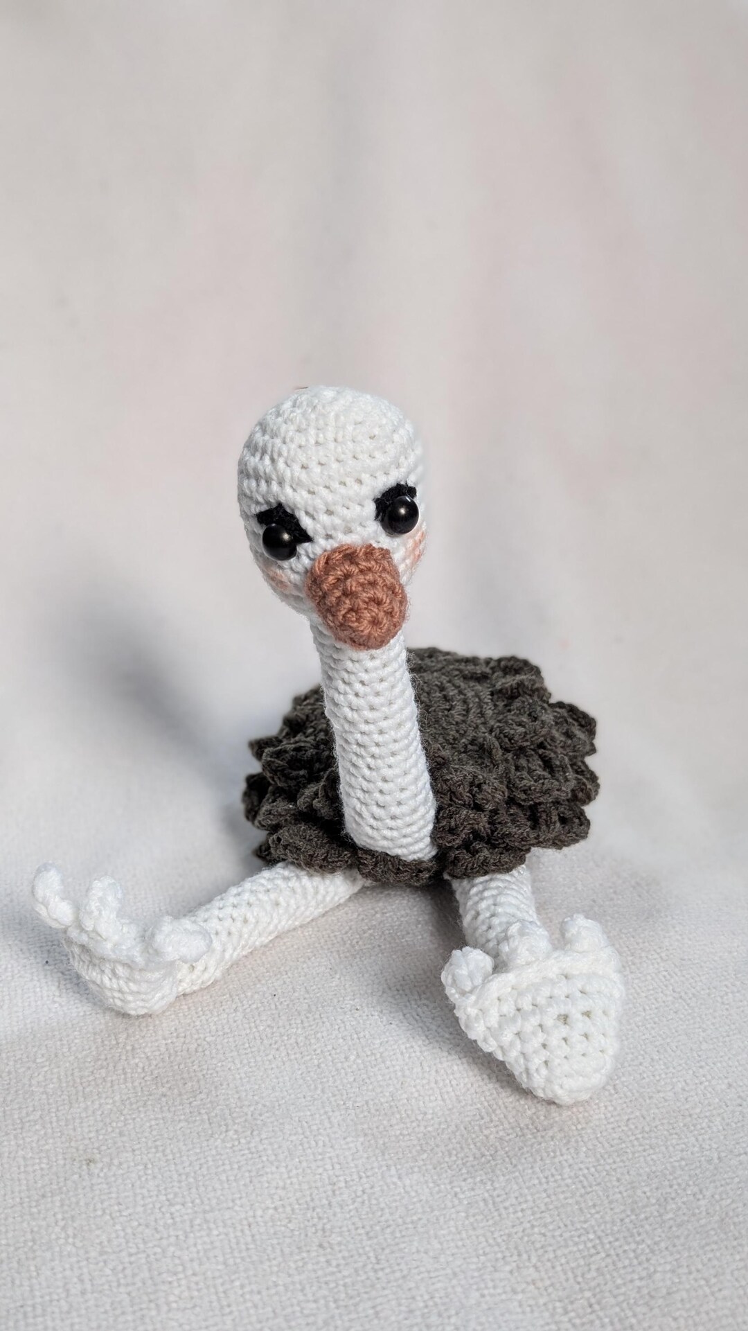 Ostrich Crochet Pattern Amigurumi Bird PDF | Stuffed Animal Crochet ...