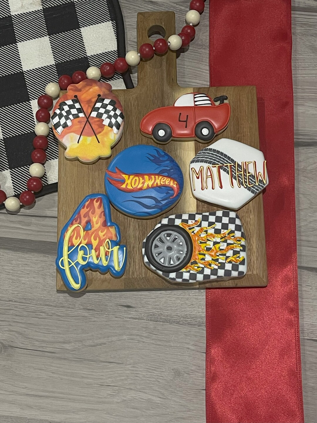 Hot Wheels Sugar Cookies - Set of 12 High-speed Delights - Etsy