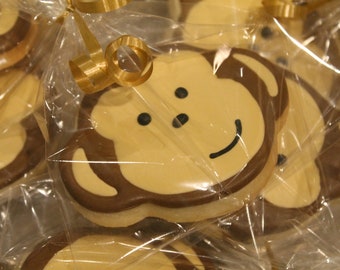 Monkey Cookies - Etsy