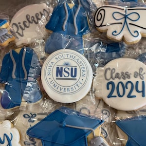 Graduation Celebration Sugar Cookies – Set of 12 - Etsy