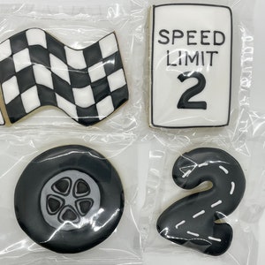 Growing 2 Fast, Speed Limit Decorated Sugar Cookies - Set of 12 - Etsy