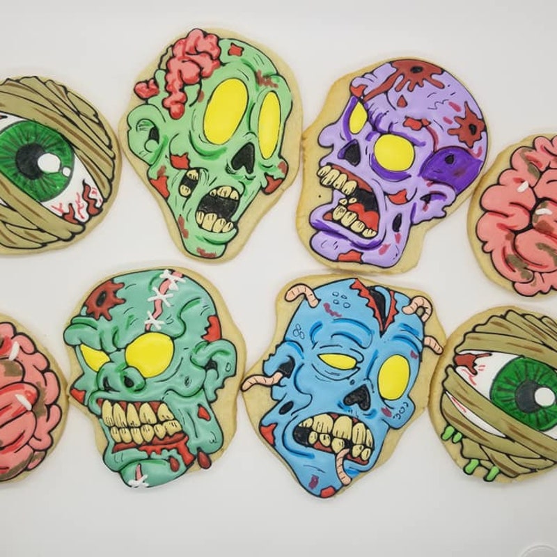 Zombie Cookies - Etsy
