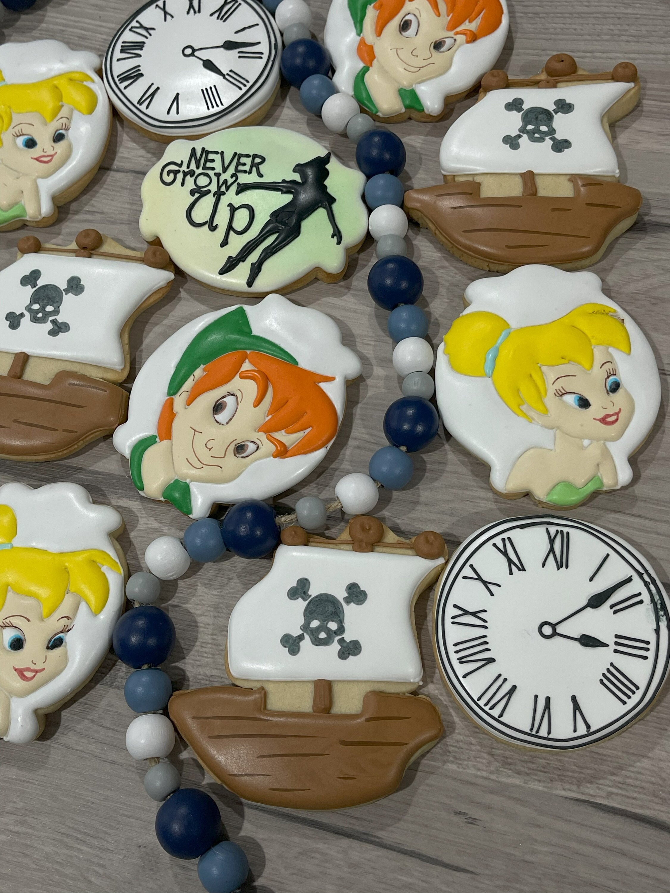 Peter Pan Sugar Cookies - Set of 12 Magical Delights - Etsy