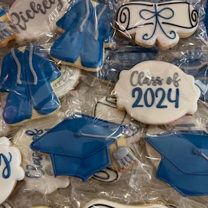 Graduation Celebration Sugar Cookies – Set of 12 - Etsy