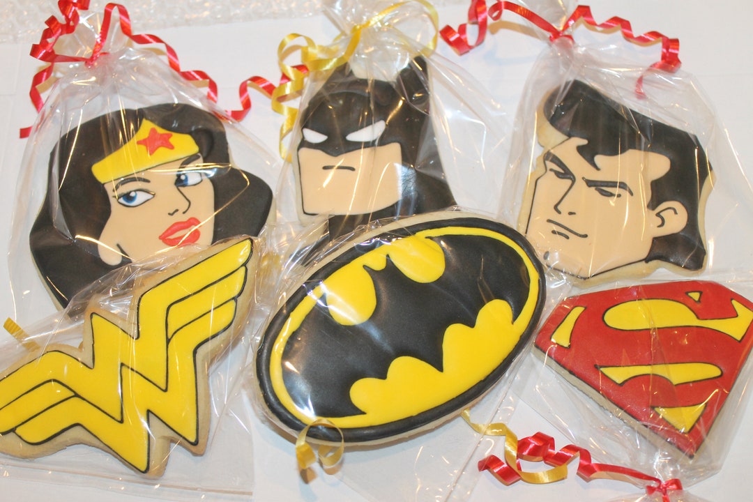 12 Superhero-themed Decorated Sugar Cookies - Unleash Your Sweet ...