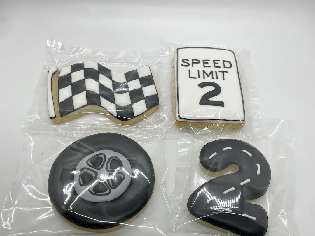 Growing 2 Fast, Speed Limit Decorated Sugar Cookies - Set of 12 - Etsy