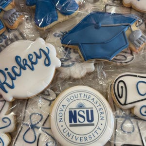 Graduation Celebration Sugar Cookies – Set of 12 - Etsy