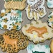 Two Wild Birthday Sugar Cookies - Set of 12 Untamed Delights - Etsy