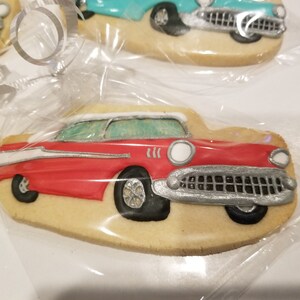 Vintage Car Decorated Sugar Cookies - Set of 12 - Etsy