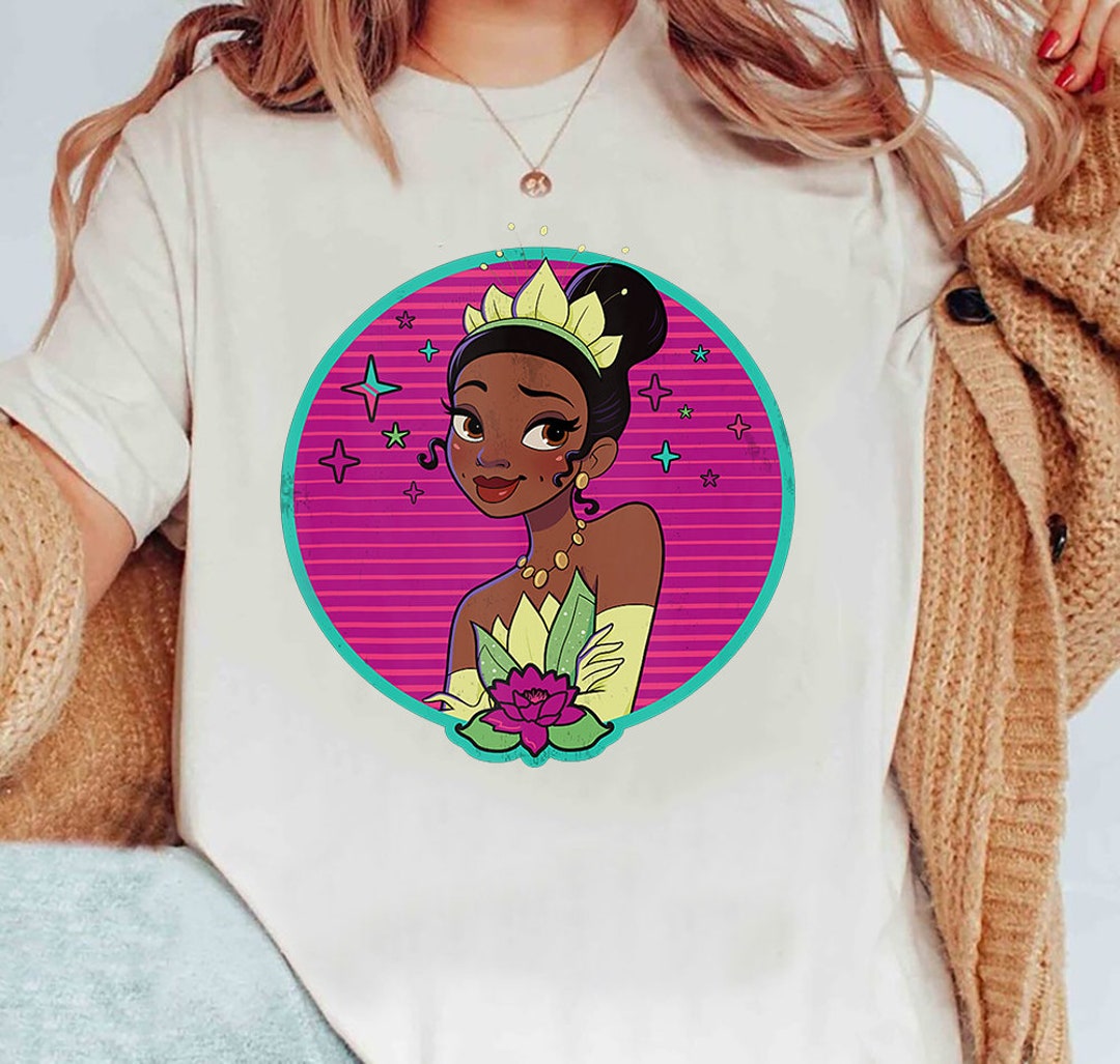 Disney Princess and the Frog Princess Tiana Portrait T-shirt, Magic ...