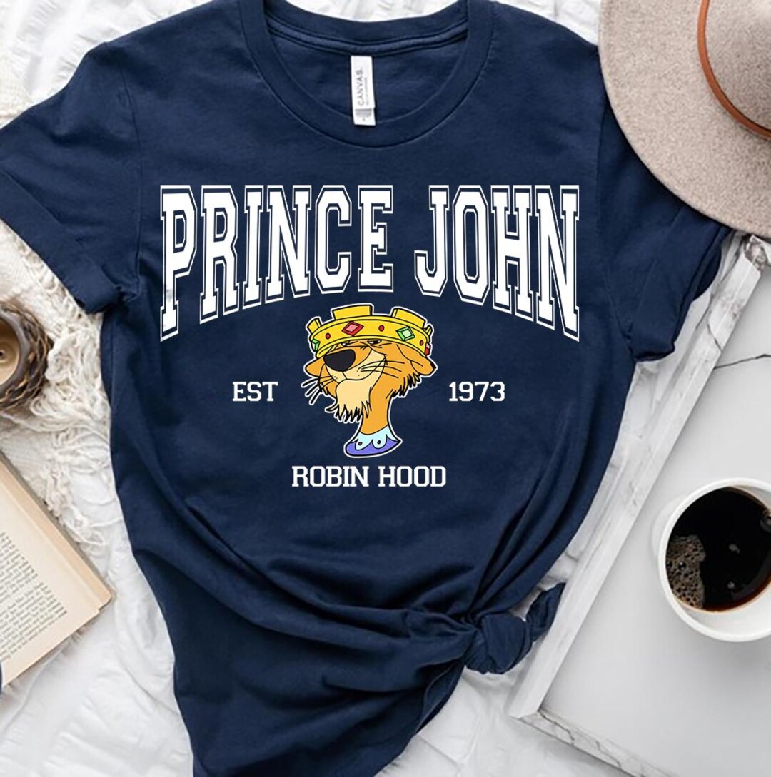 Robin Hood Character Prince John Comfort Colors T-shirt, Disney ...