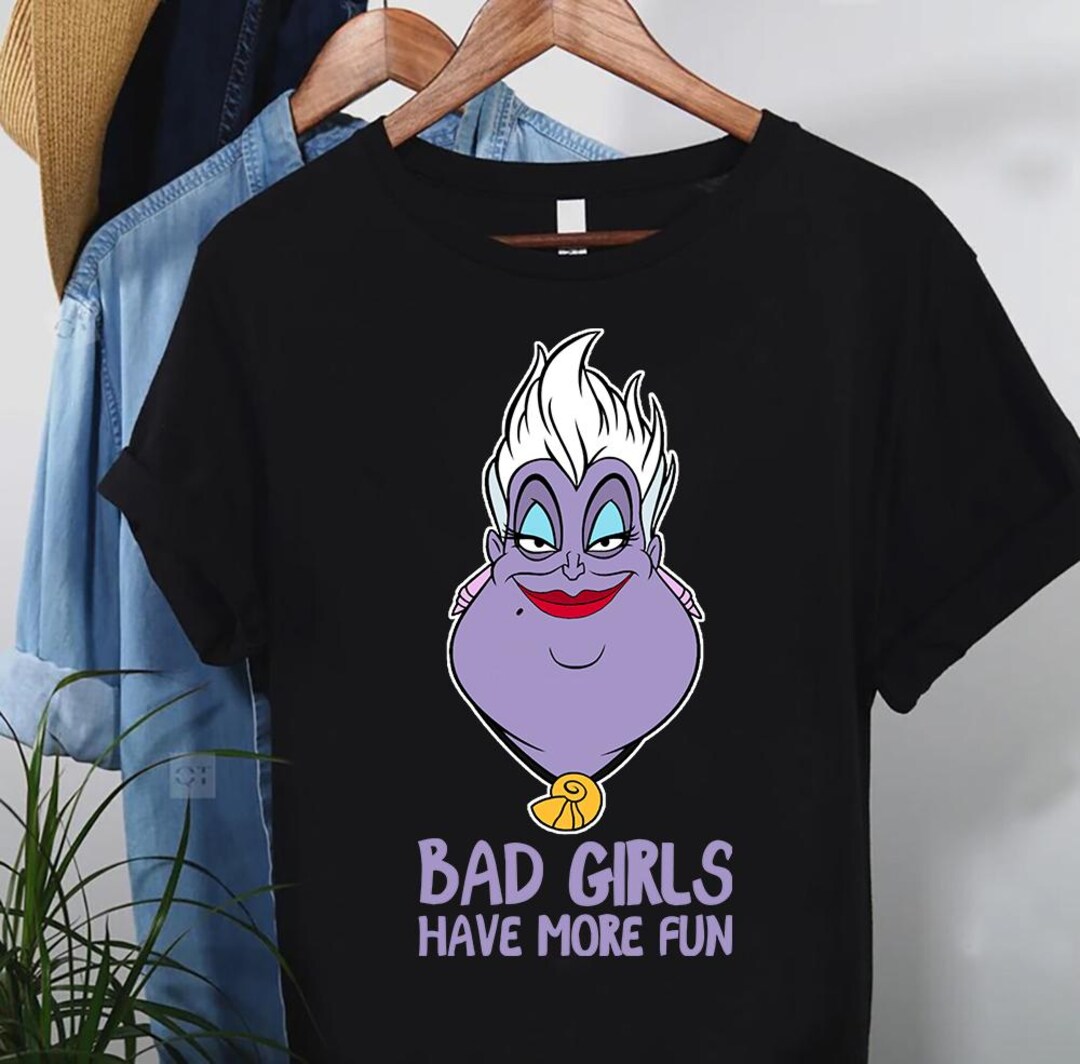 Disney Villains Little Mermaid Ursula Bad Girls Have More Fun Comfort ...