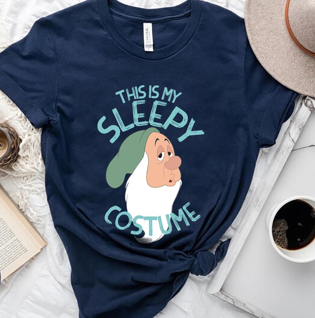 Sleepy the Dwarf This is My Sleepy Costume Comfort Colors Shirt, Disney ...