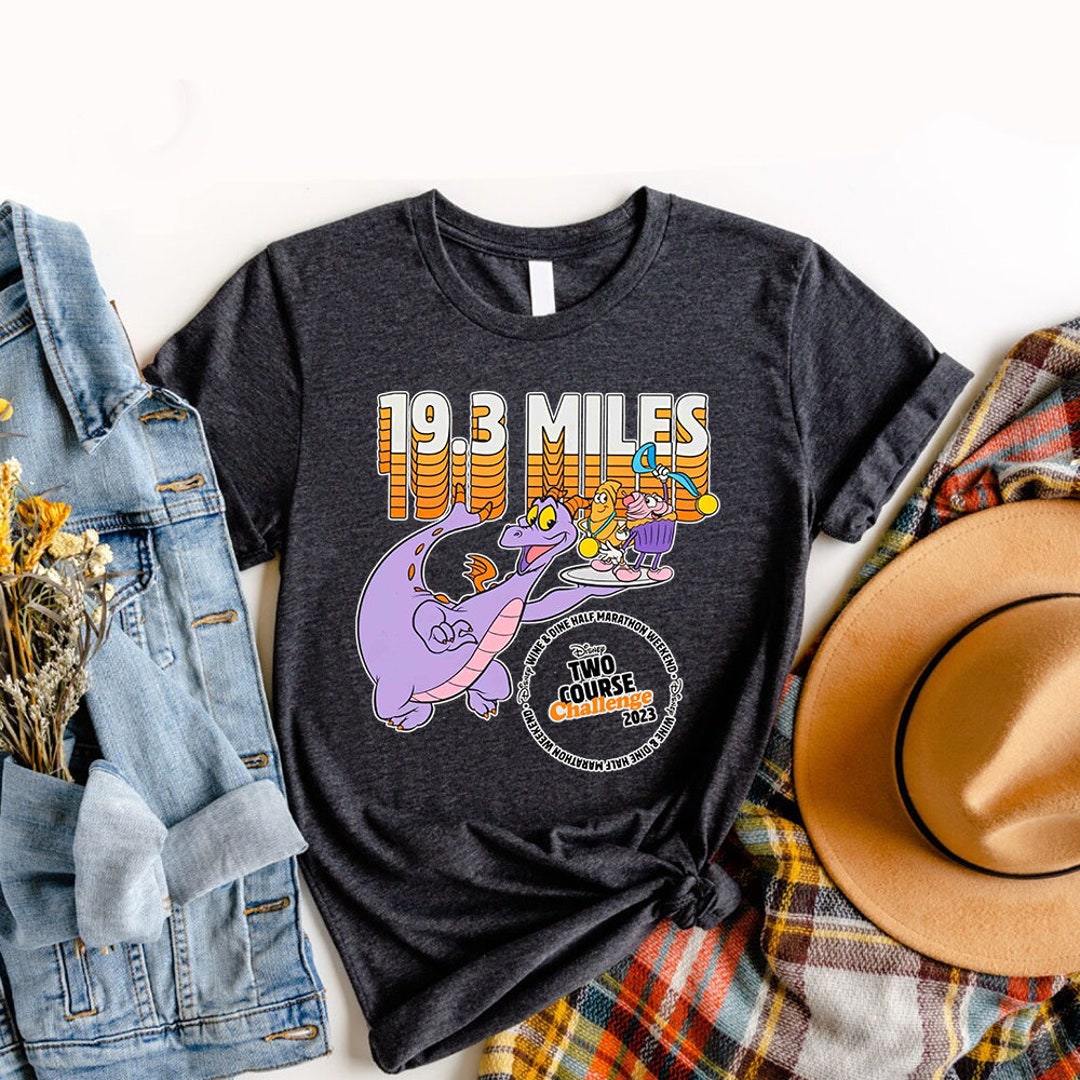 Custom Year Rundisney Figment Dragon Two Courses Challenge 19.3 Miles ...