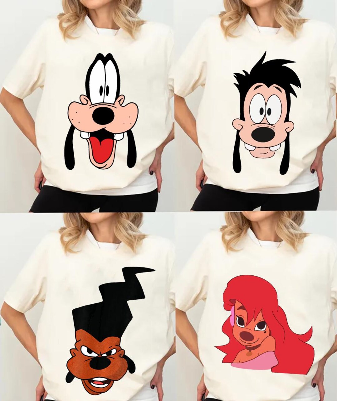 Custom Disney A Goofy Movie Character Comfort Colors T-shirt, Goofy Max ...