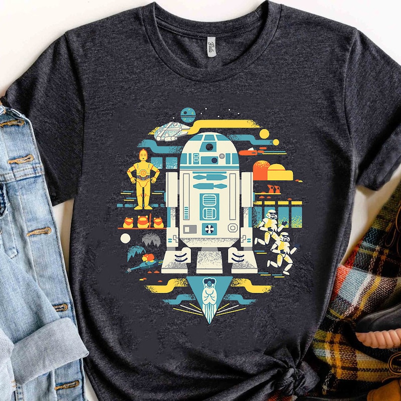 R2d2 Shirt - Etsy