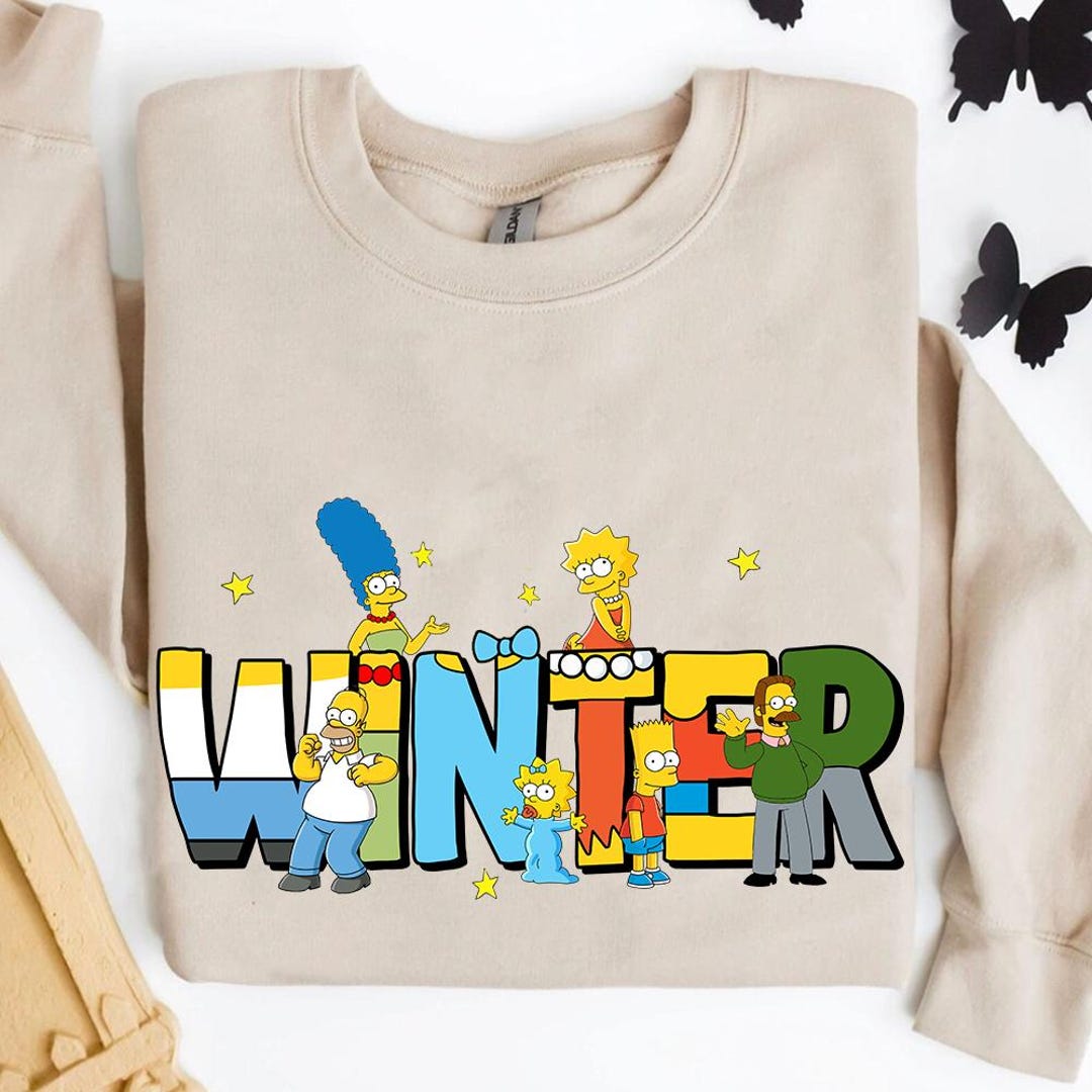 Custom Name the Simpsons Comfort Colors Shirt, Homer Marge Bart Lisa ...