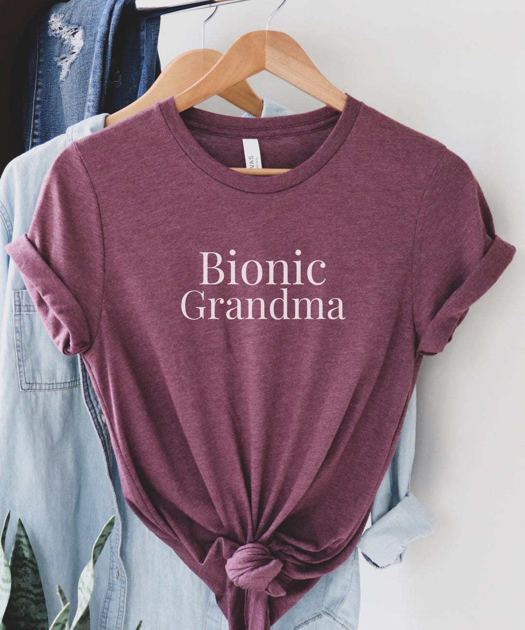 Bionic Grandma Tee, Knee Replacement Gift, Hip Replacement Gift ...
