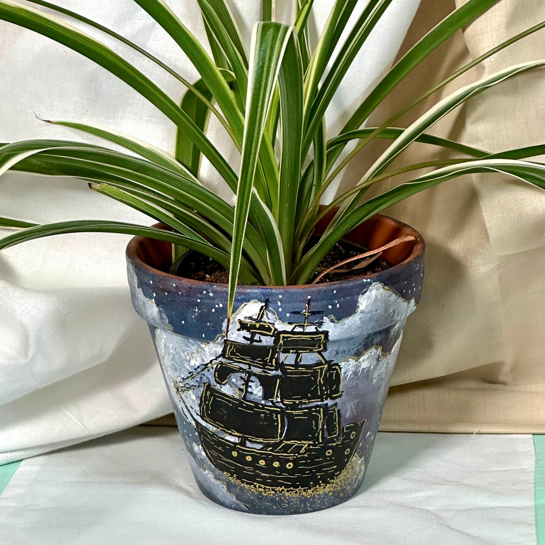 Captain Hooks Ship 6 Pot - Etsy