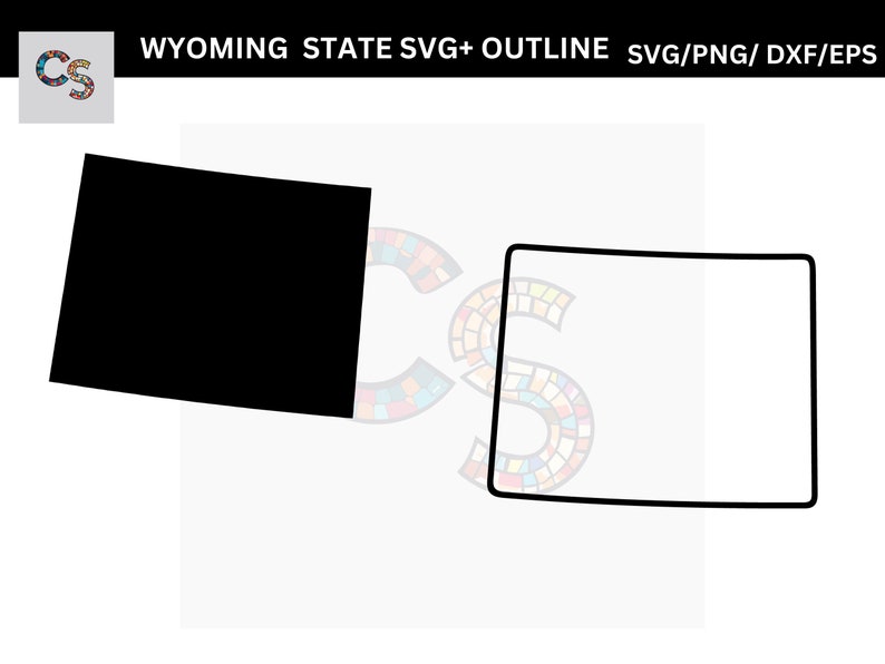 Wyoming State SVG – DIY Crafting Outline (digital Download) - Etsy