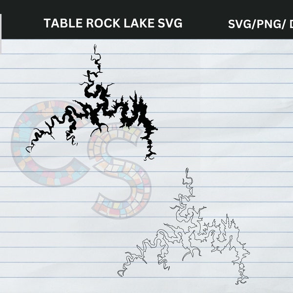 Table Rock Lake Svg - Etsy