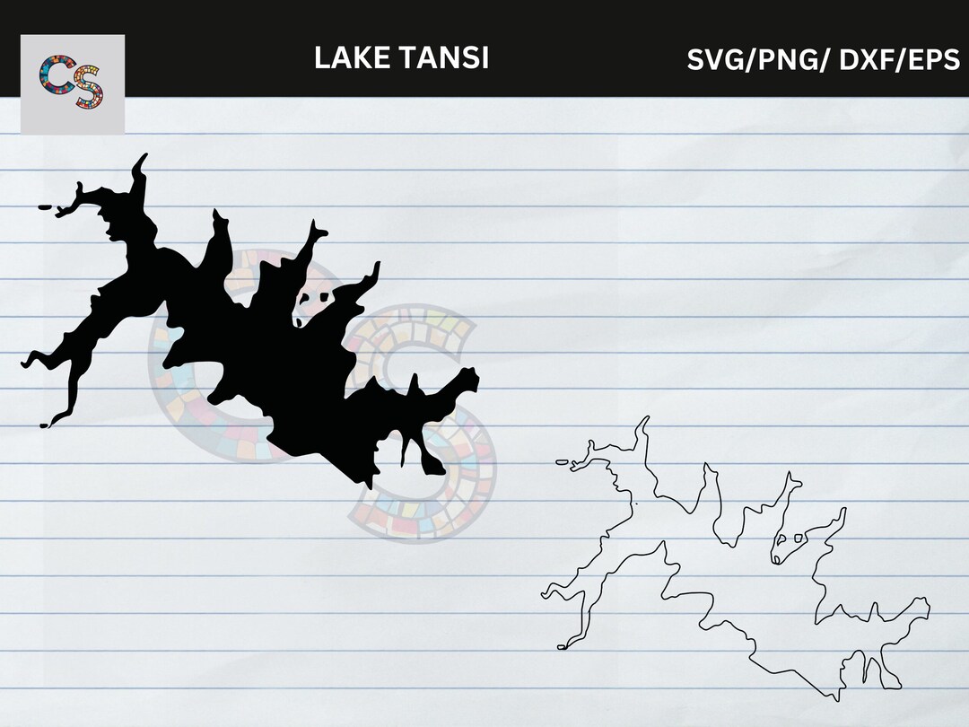 Lake Tansi Tennessee SVG - Digital File Set for Laser, Glowforge, and ...