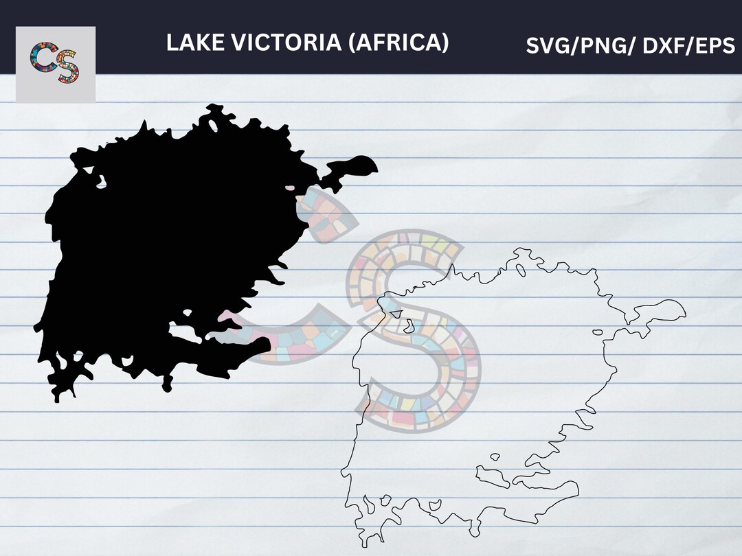 Lake Victoria Map Print – East Africa Nature Decor - Etsy