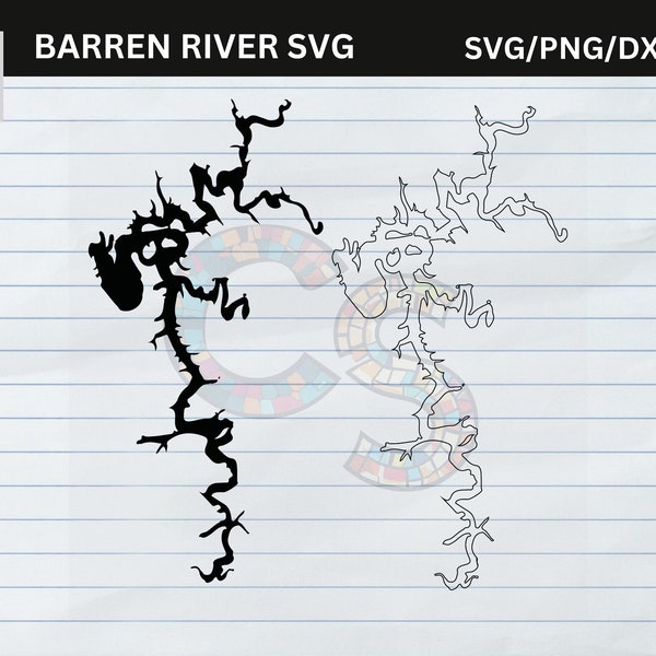 Us Map With Rivers Svg - Etsy