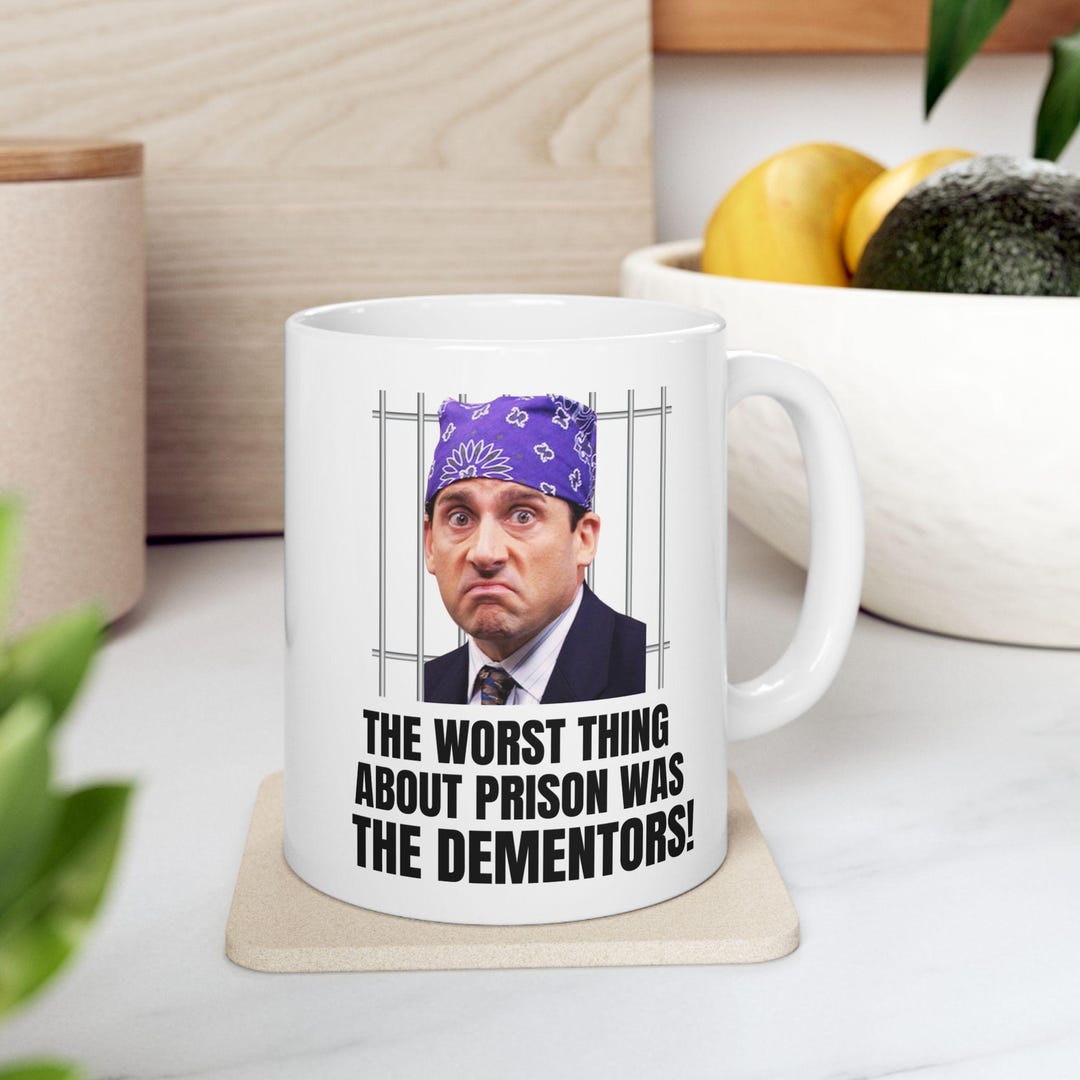 Prison Mike Mug the Worst Thing About Prison the Office Quote Coffee ...