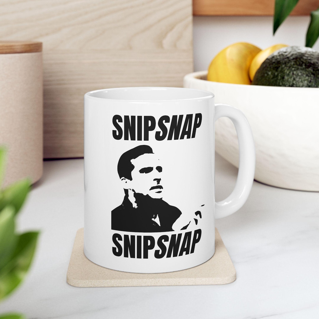Michael Scott's SNIPSNAP SNIPSNAP Mug - the Hilarious Dinner Party ...