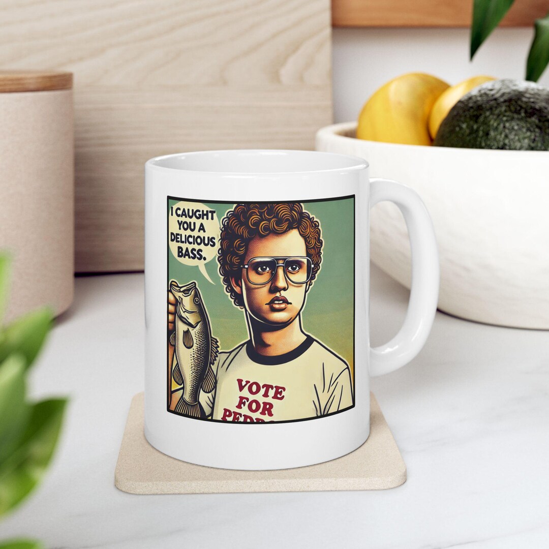 I Caught You a Delicious Bass Napoleon Dynamite Mug - Etsy