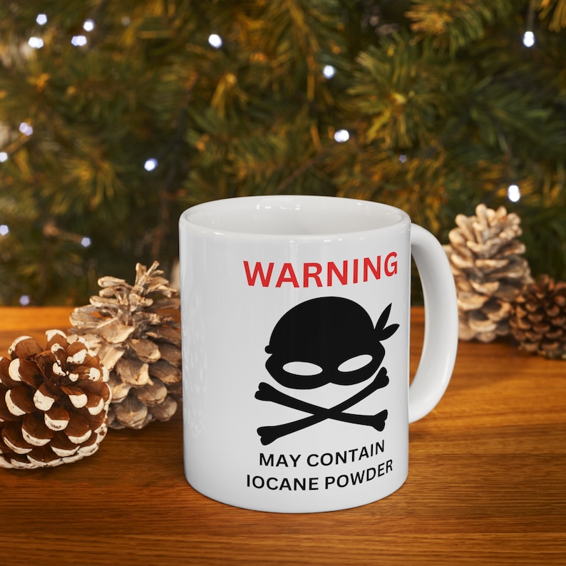 Princess Bride Mug - 'warning: May Contain Iocane Powder' Movie Quote ...