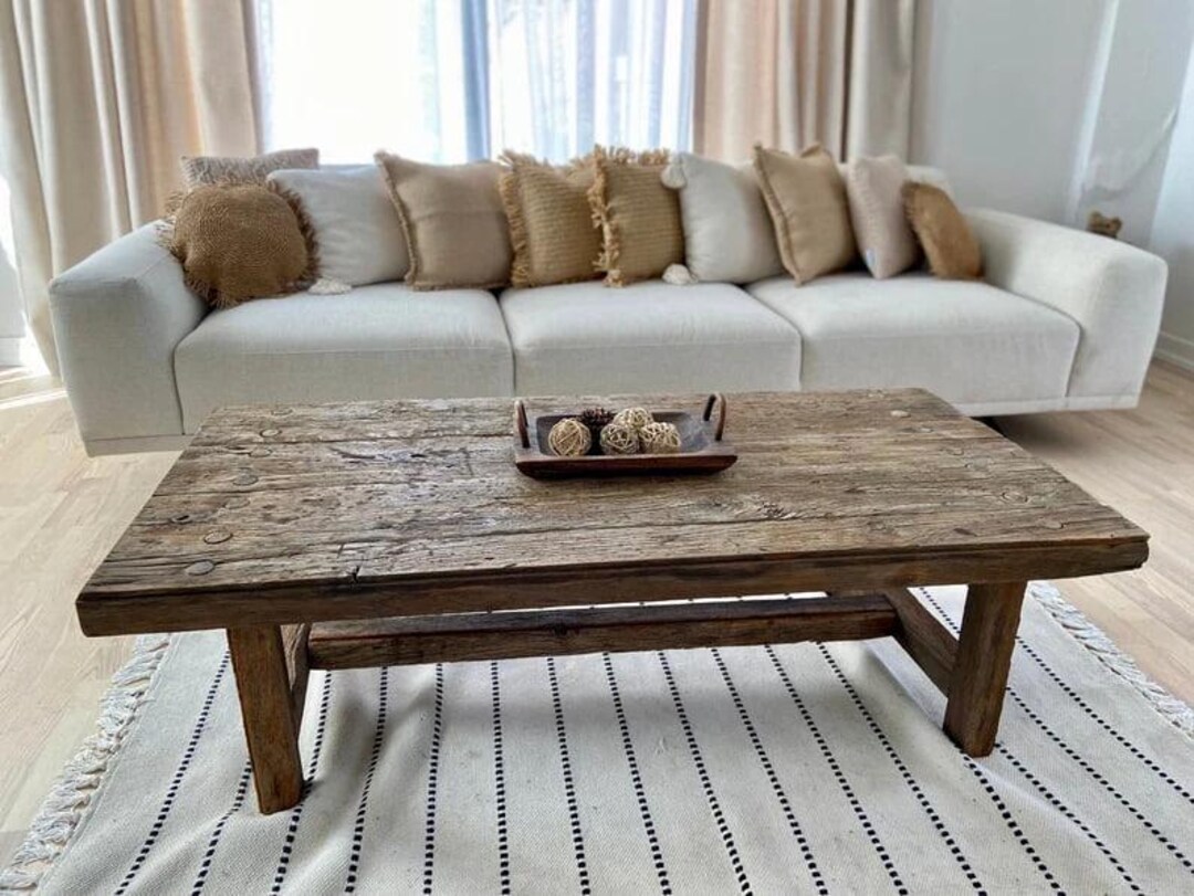 Wood Coffee Table Rustic Reclaimed Wood Furniture and Decor, Reclamied ...
