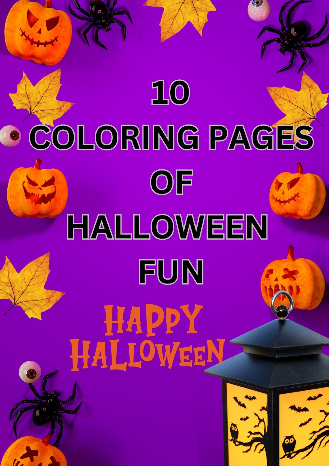 HALLOWEEN COLORING PAGES, Kids Halloween Coloring Sheets, Halloween ...