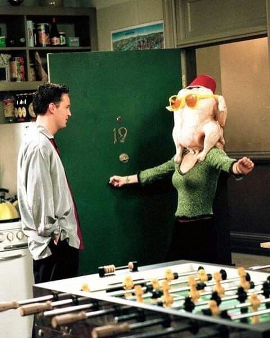 Turkey Head Mask From FRIENDS - Costume With Straw Hole - Etsy