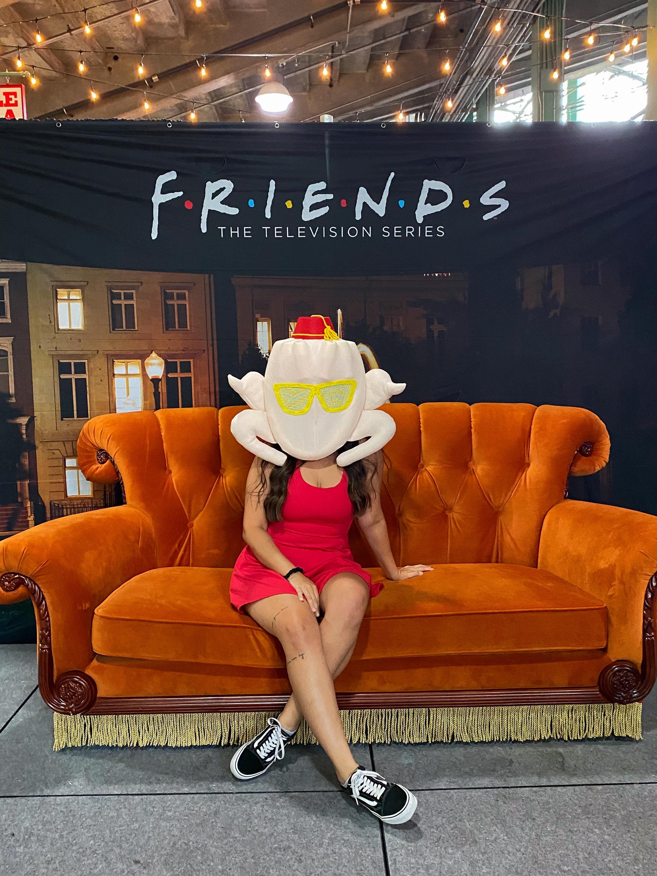 Turkey Head Mask From FRIENDS - Costume With Straw Hole - Etsy