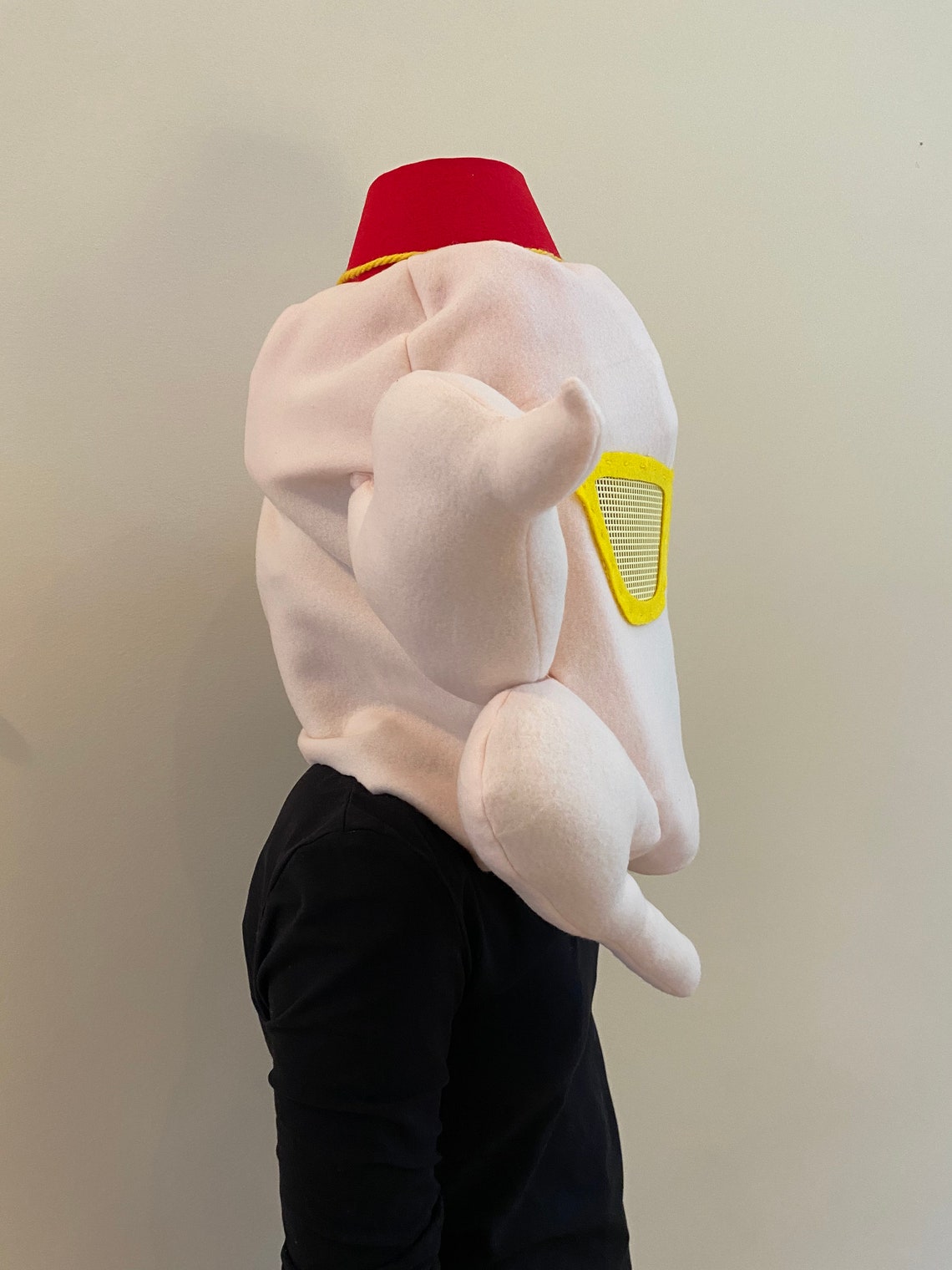 Turkey Head Mask From FRIENDS - Costume With Straw Hole - Etsy