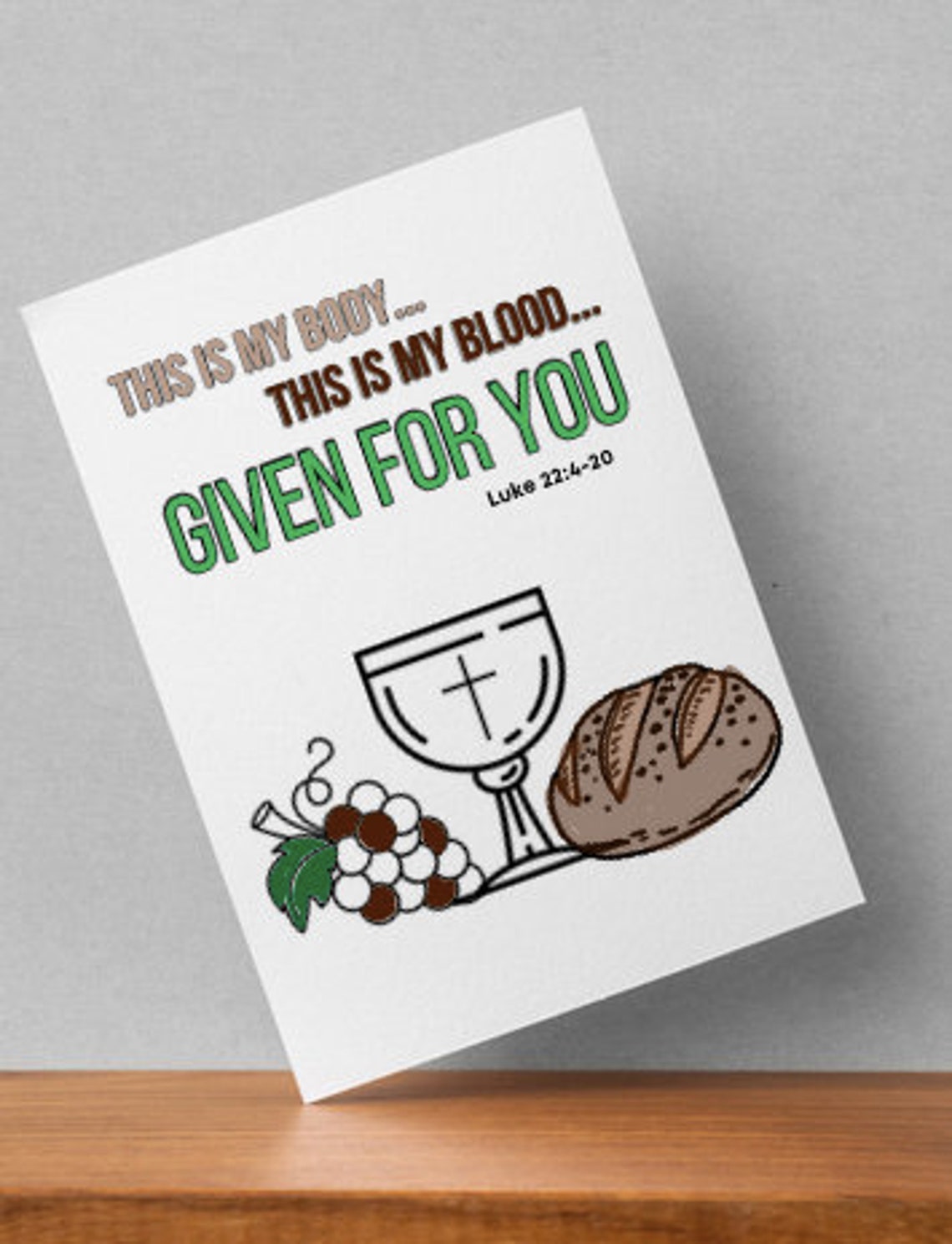 Digital Download - Religious Coloring Page - Holy Week - Maundy ...