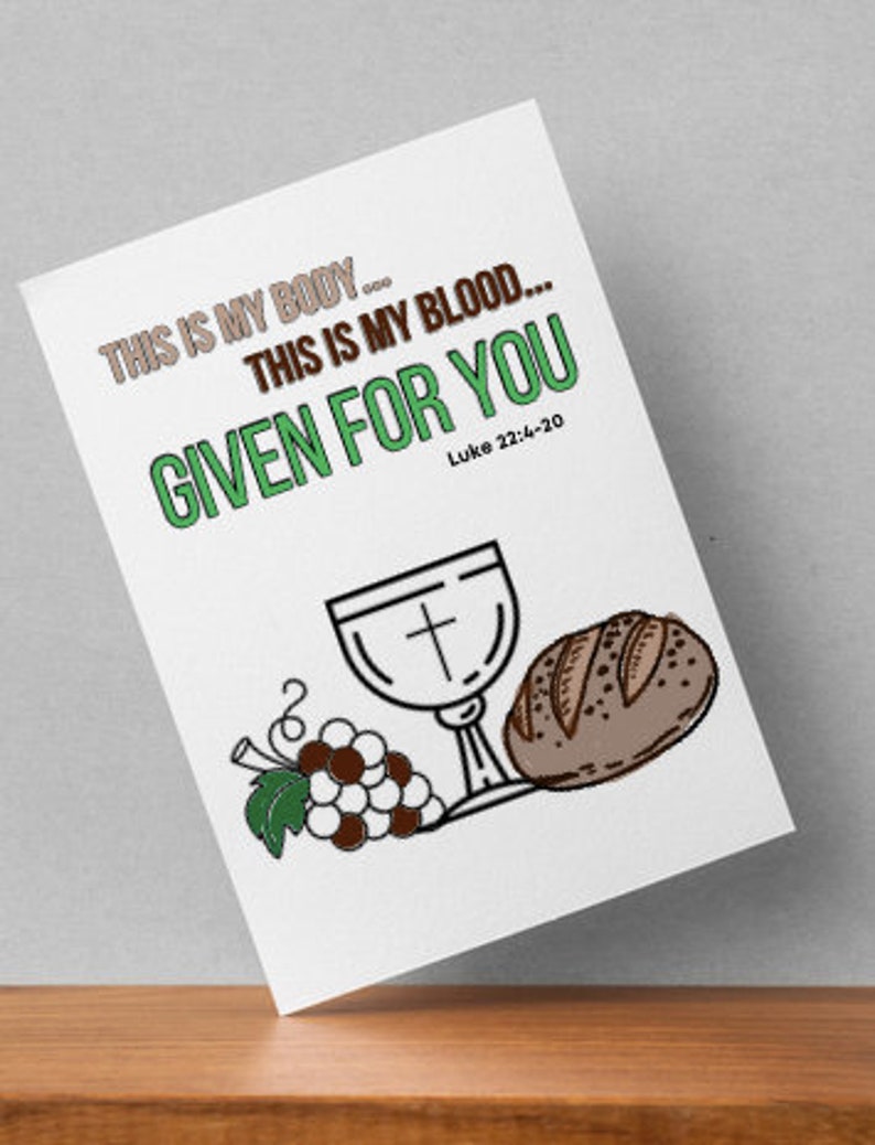 Digital Download - Religious Coloring Page - Holy Week - Maundy ...