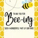 Bee Themed Teacher Appreciation Gift Tags - Etsy