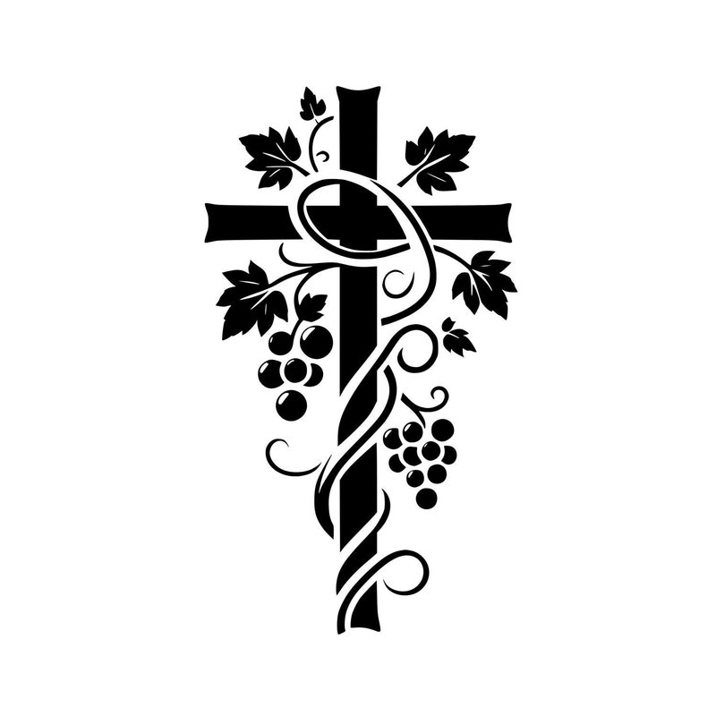 Grapevine Cross - Etsy